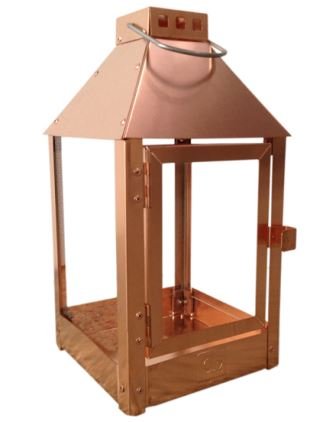 Utelykt, kobber 34cm - Rustfrie utelykter - Solstrand Blomster